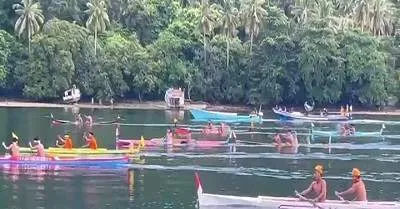 Lomba Pacu Kole-Kole Warnai Banda Heritage Festival 2025